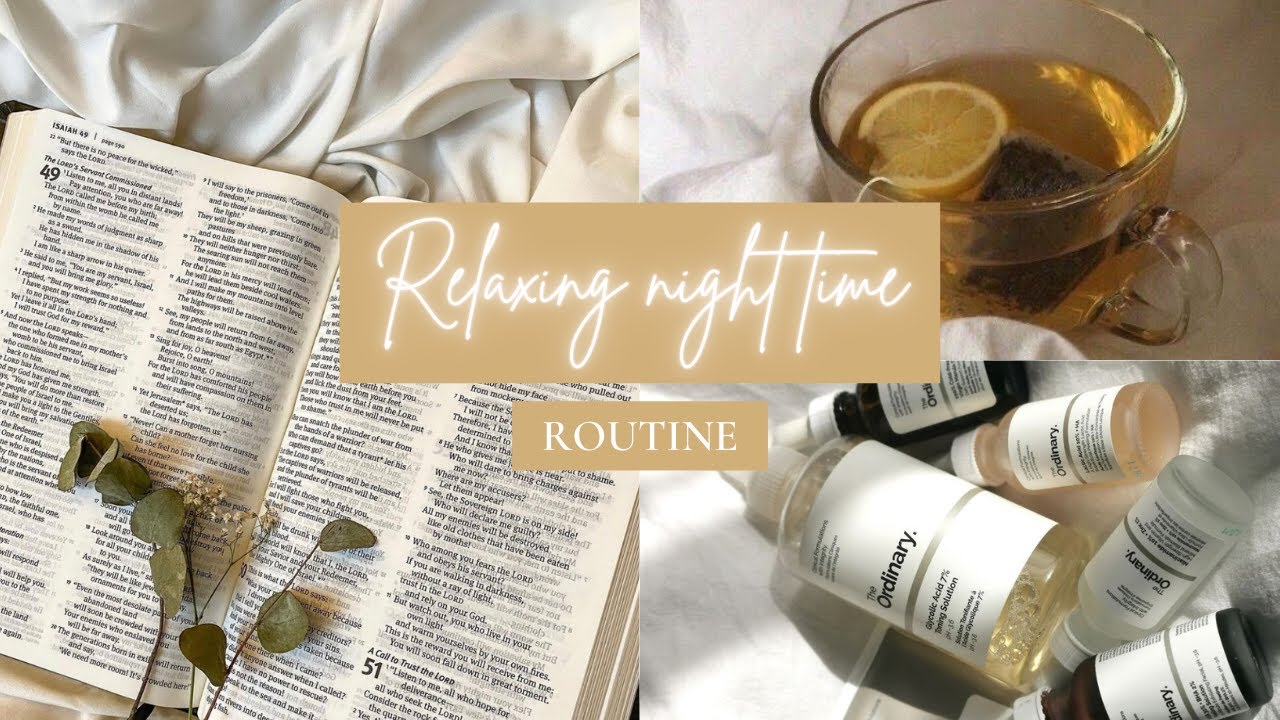Christian Girl Night Time Routine | Relaxing Vlog - YouTube