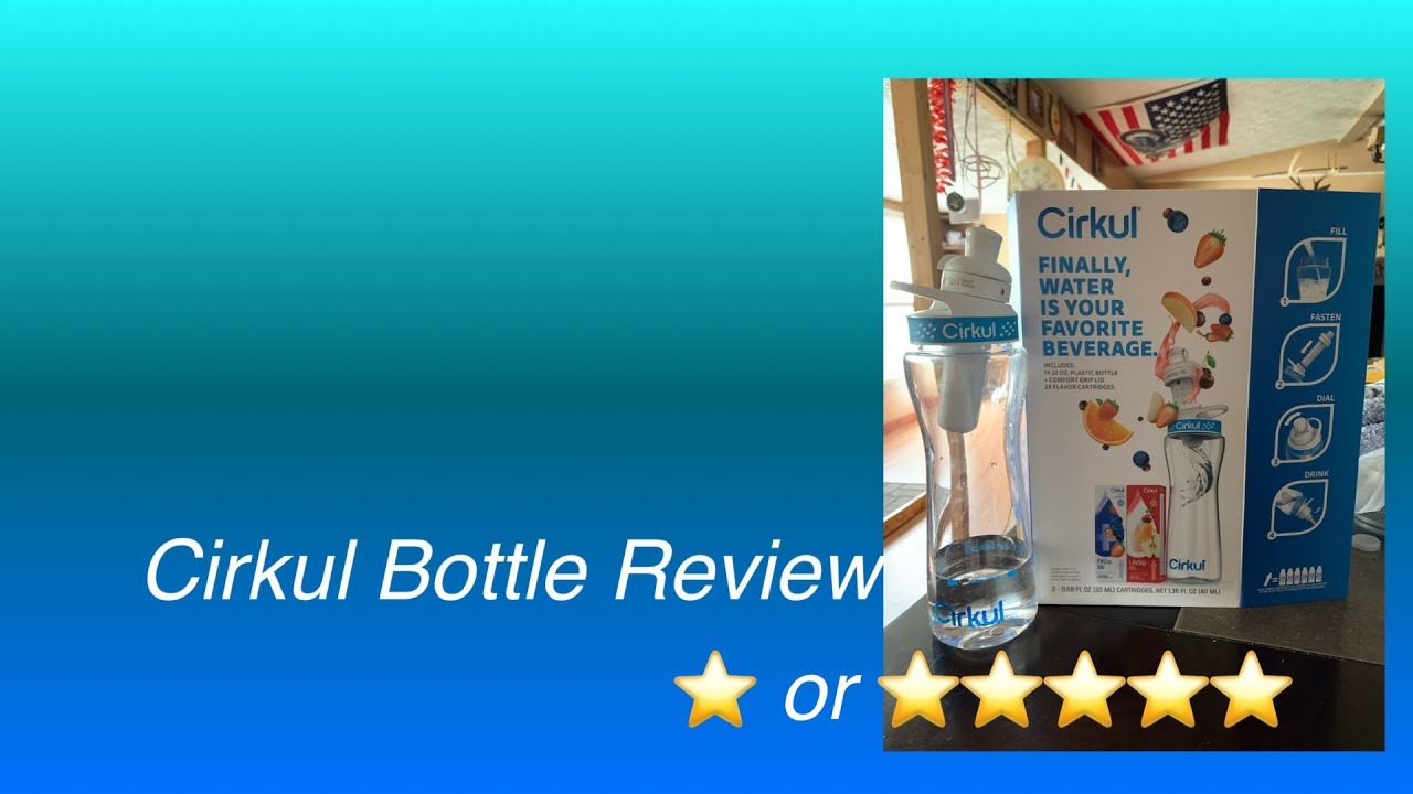 Cirkul Water Bottle Review - YouTube