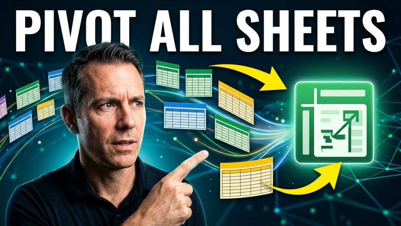 How to Combine Multiple Excel Sheets into One Pivot Table Using Power ...