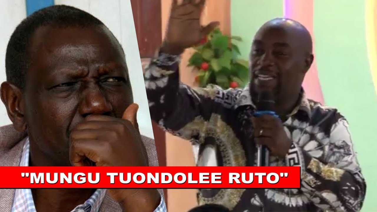 "MUNGU TUONDOLEE RUTO!" Drama as Senator Wambua tells God to take Ruto! - YouTube