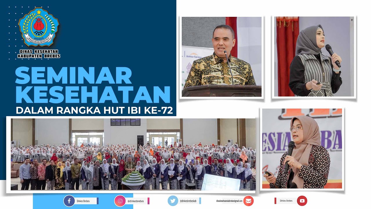 SEMINAR KESEHATAN BERSAMA dr LULA KAMAL, M Sc DALAM RANGKA HUT IBI KE ...