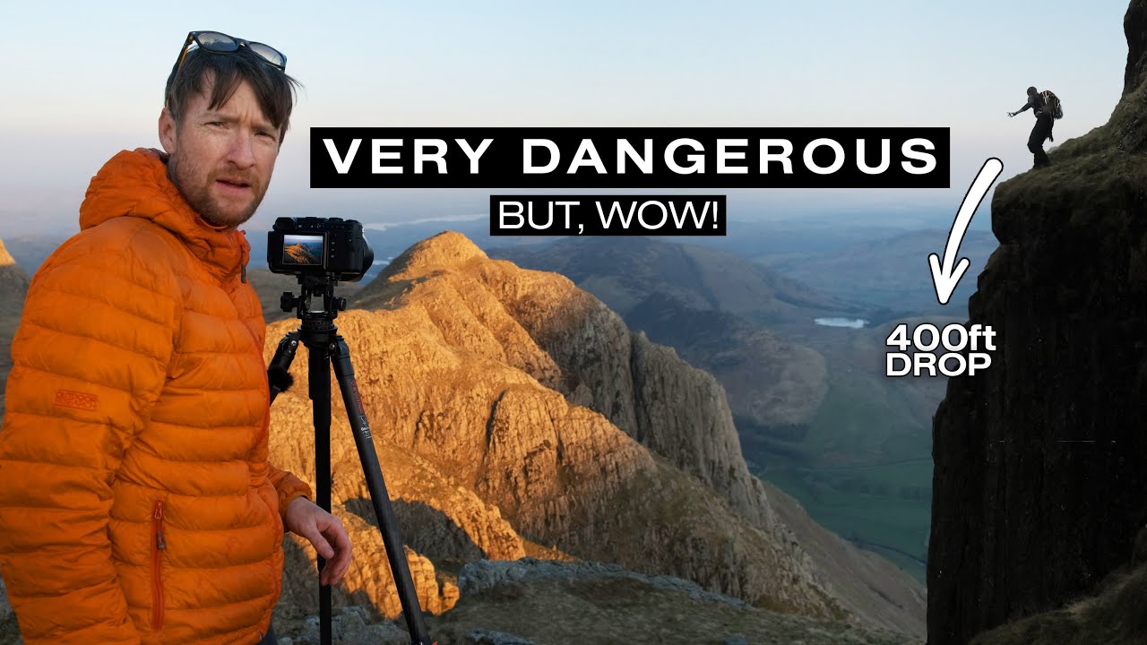 A Dangerous Landscape Photography Hike, But the Reward... Wow. - YouTube