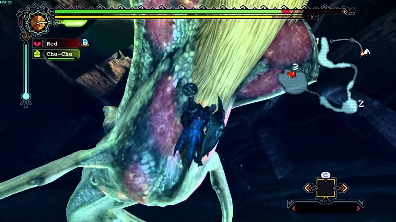 Monster Hunter 3 / Tri: Low Rank Gear Ceadeus Kill [24:16] - YouTube