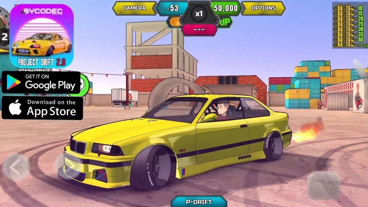 BMW E36 - PROJECT DRIFT 2.0 | (Android, iOS) Gameplay - YouTube