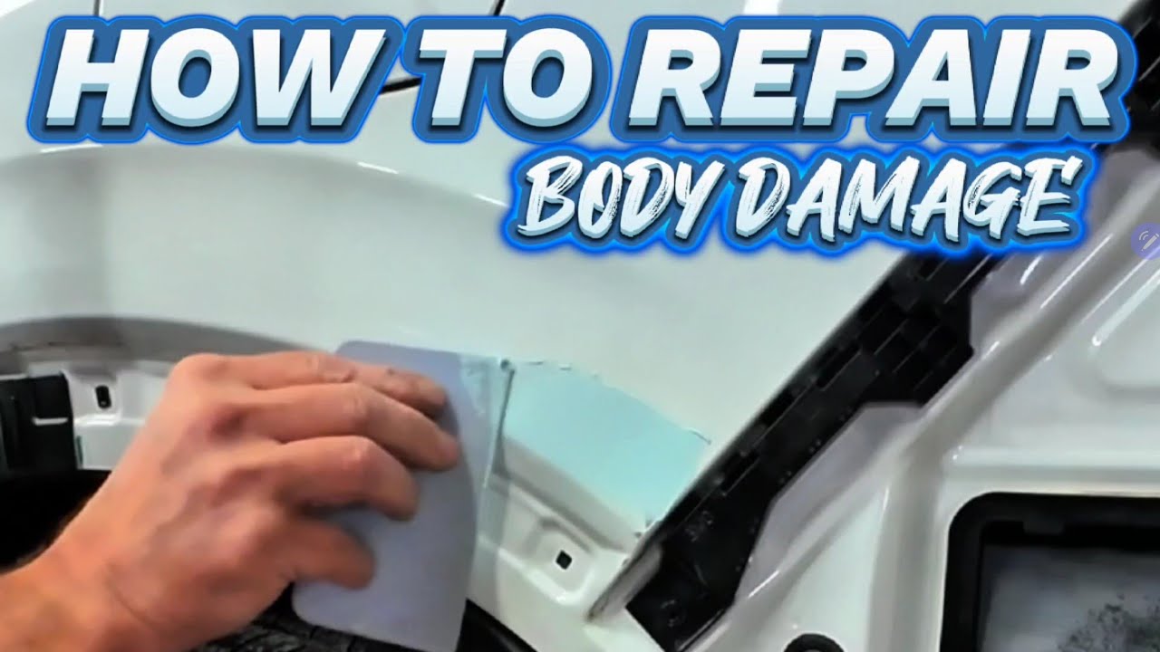 How to repair and paint small paint damage on you car. - YouTube
