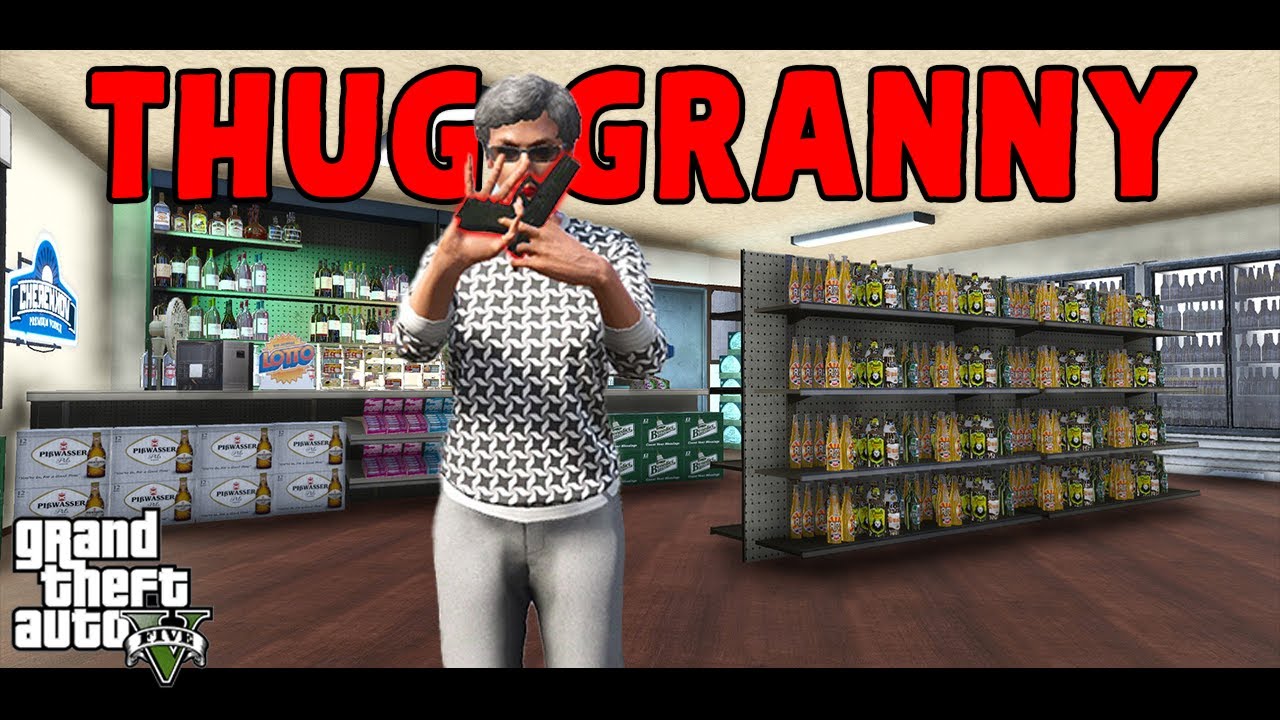 GTA5 RP: GRANDMA SHIRLEY| BIG THUGGIN| POWER RP - YouTube