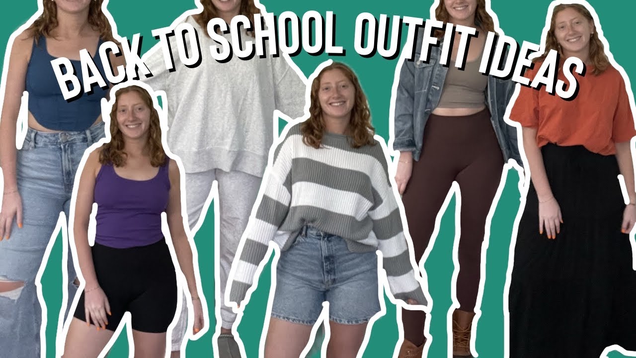 10 BACK TO SCHOOL OUTFIT IDEAS | *EASY FASHION CHOICES* - YouTube