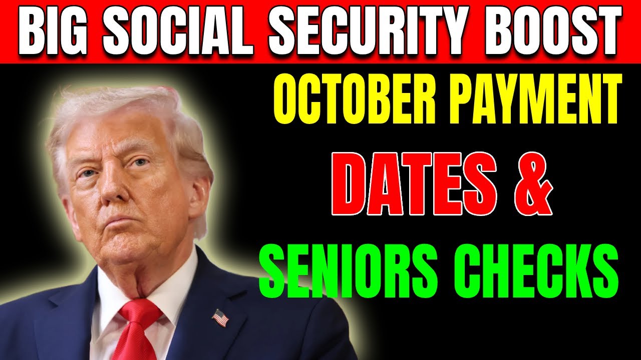 🚨 Massive Social Security Increase — New October Payments & Senior ...