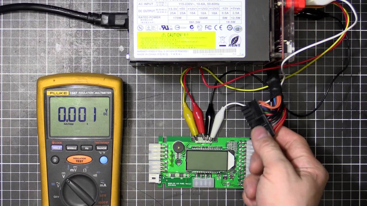 eBay PC PSU Power Supply Tester Review - YouTube