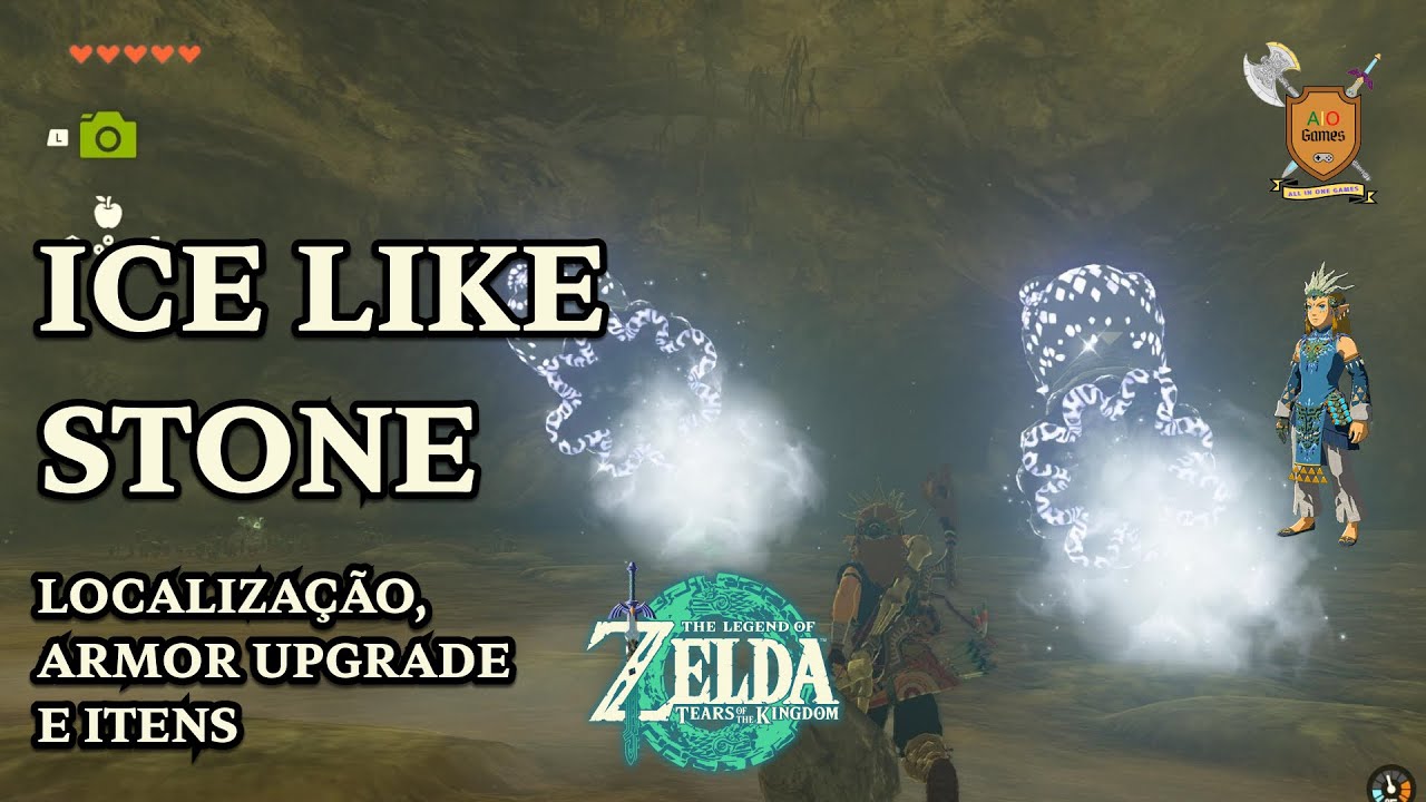 ZELDA TEARS OF THE KINGDOM - ICE LIKE STONE LOCATION - YouTube