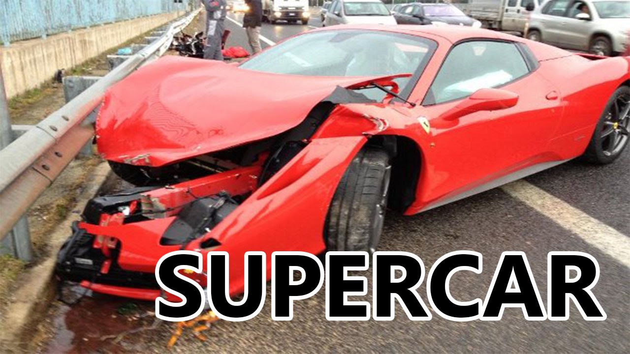 INSANE SUPERCAR CRASHES - RIP OVERPRICED CARS | Car Crash Montage ...