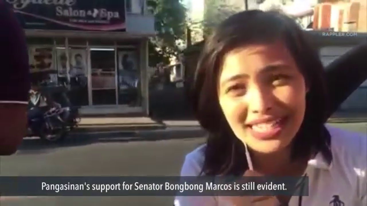 VLOG: Bongbong Marcos campaigns in Pangasinan - YouTube