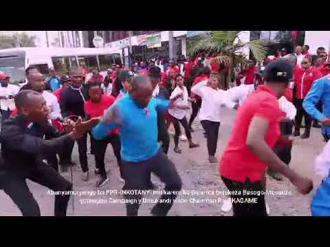 MC Jean Baptiste Habimana yasusurukije imbaga mu kwamamaza Nyakubahwa ...