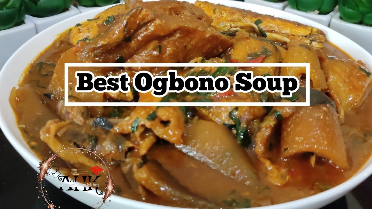 He Must PROPOSE QUICKLY with this OGBONO soup/ How to Cook Ogbono soup ...
