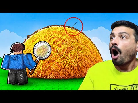 ROBLOX SAMANLIKTA İĞNE ARIYORUZ 😱