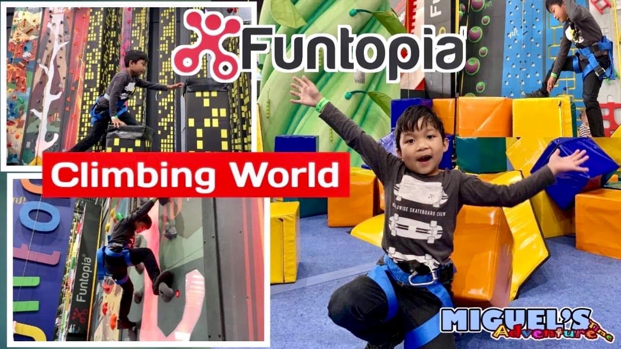 Funtopia Carrum Downs Climbing World - Part 2 - YouTube