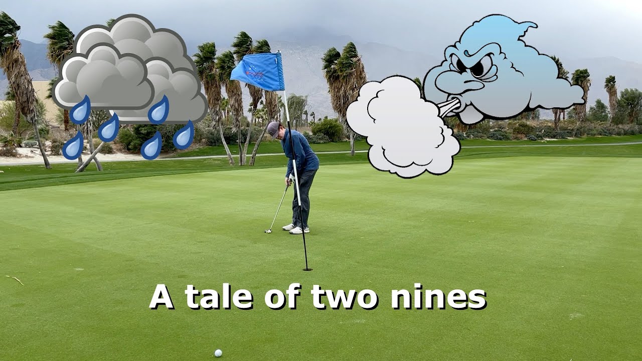 Escena Front 9: Bad weather. Struggle golf. - YouTube