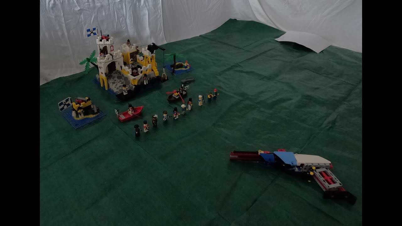 Hand Cannon Lego elastic band shooter - YouTube