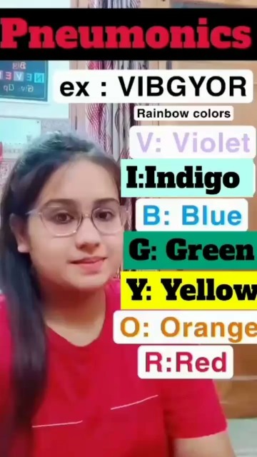 Pneumonics: tool/ technique to memorise the concept. #teaching #vocabs ...