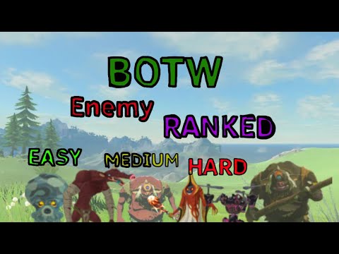 Ranking all BOTW Enemies by Difficulty - YouTube