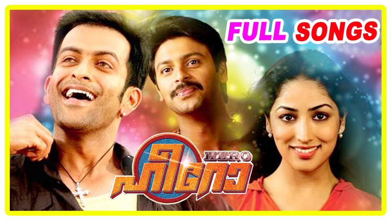 Hero Movie Full Video Songs | Prithviraj | Yami Gautam | Srikanth ...