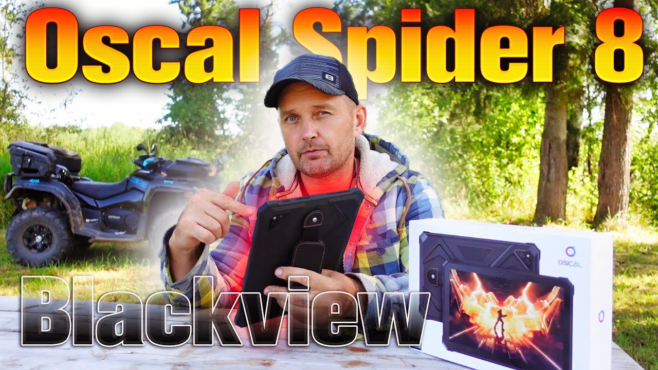 НОВИНКА 🔥 стильный мощный защищенный планшет Blackview Oscal Spider 8 ...