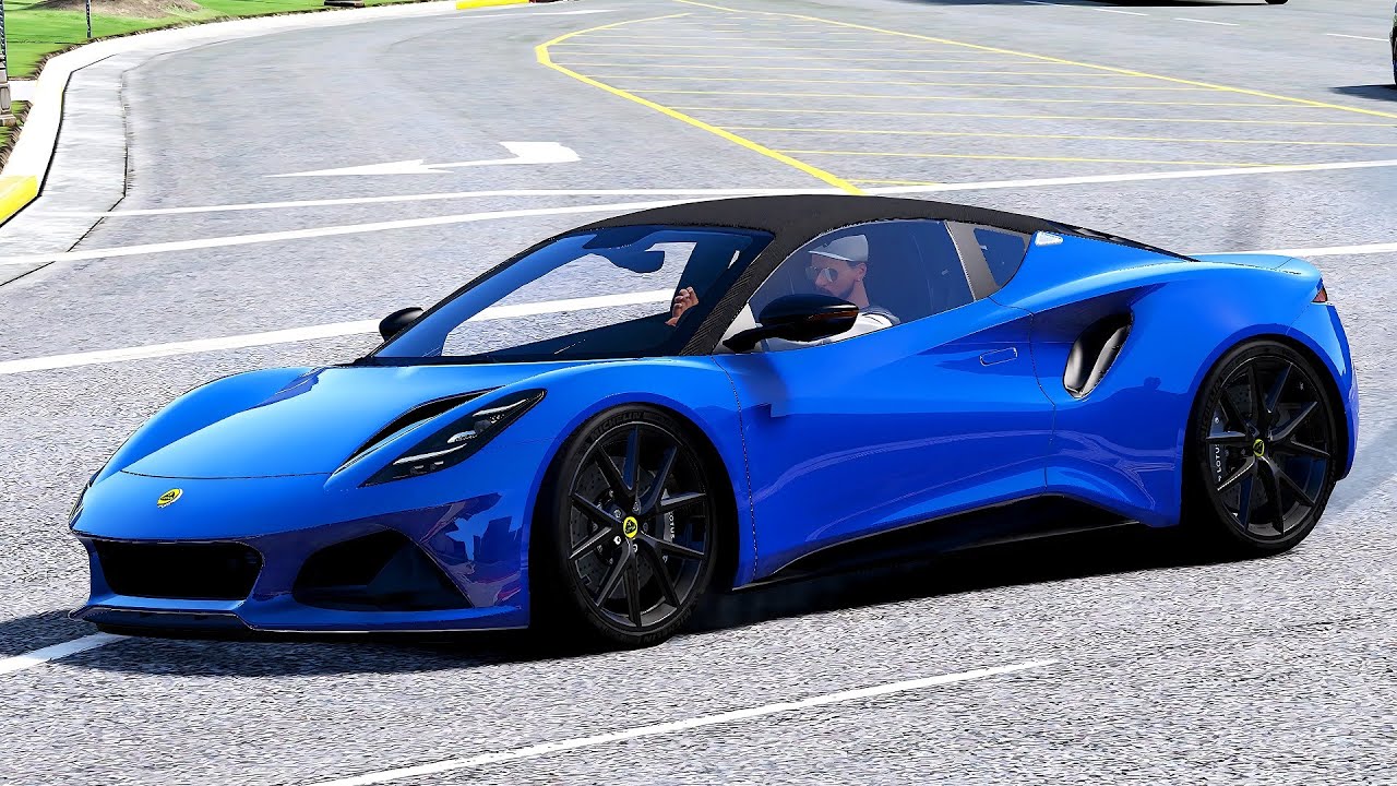 Exploring the Lotus Emira Mod for GTA V | Gameplay Showcase! - YouTube