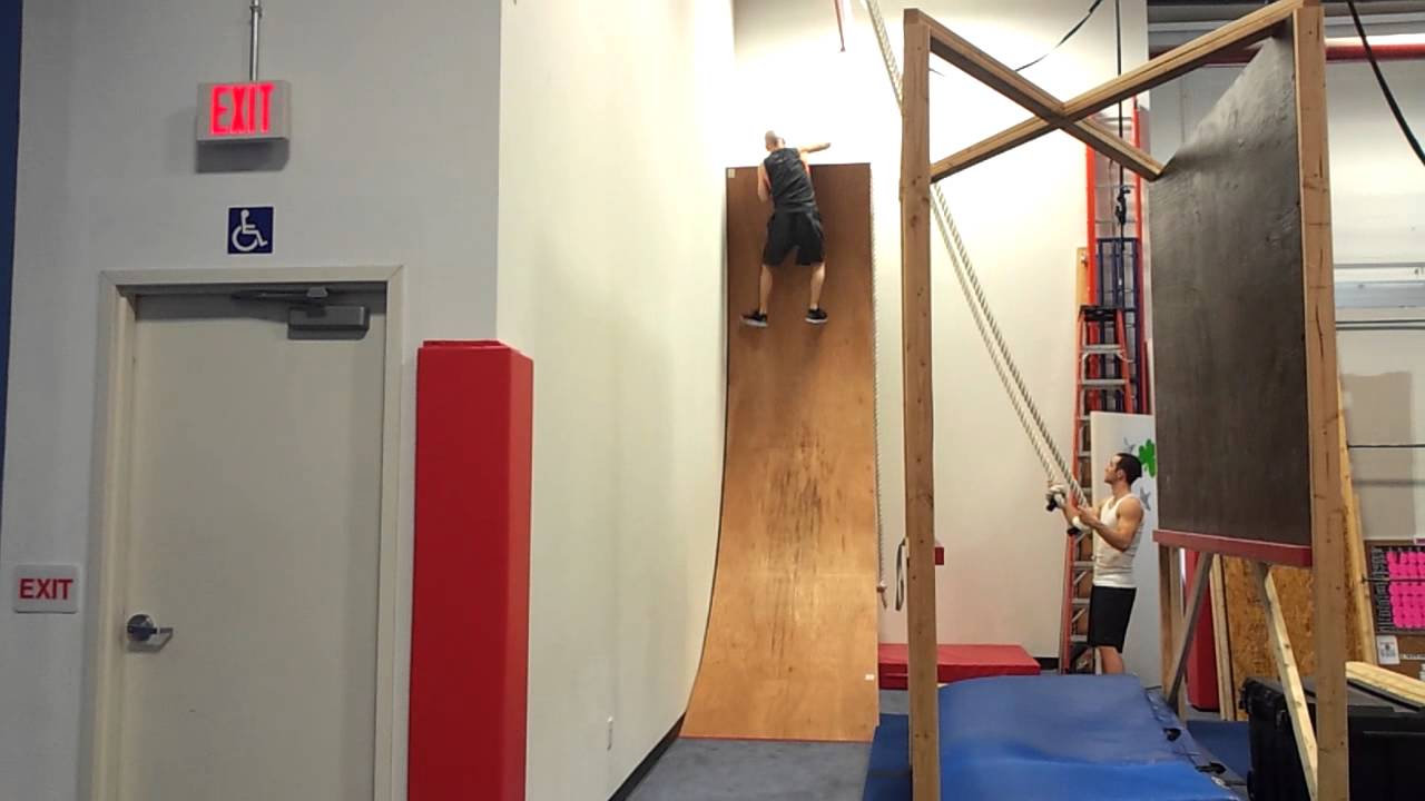 ninja warrior training course - YouTube