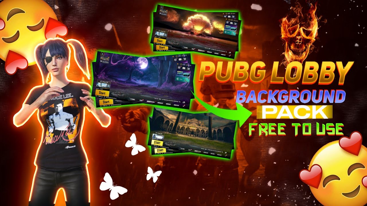 PuBG Lobby Background pack Free to use | #pubgkidunya #pubg #pubgmobile ...