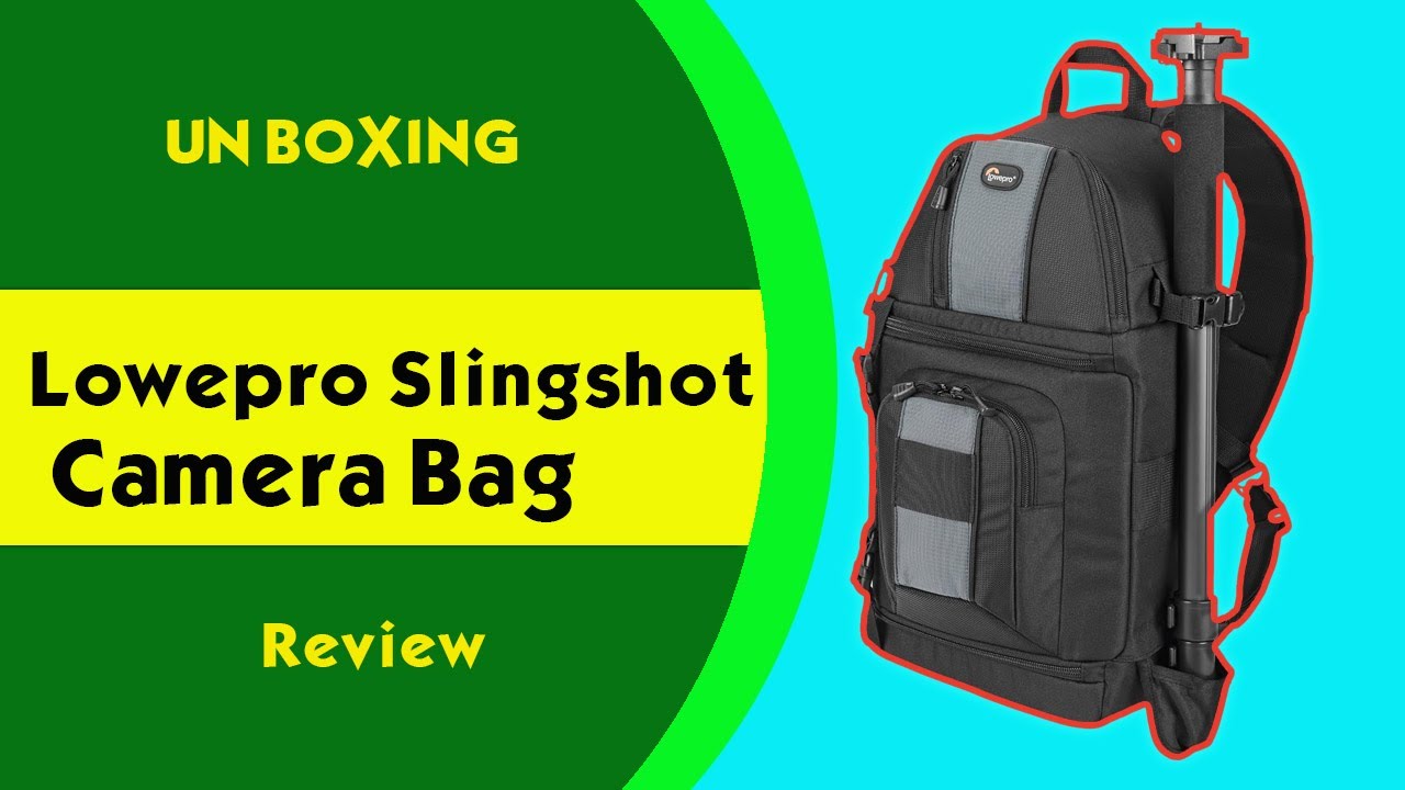 Lowepro Slingshot Camera Bag Unboxing & Review - YouTube