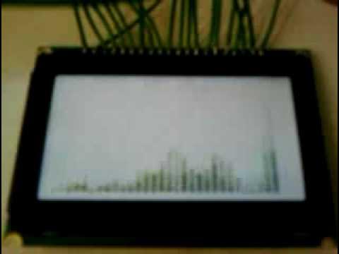 Arduino based fft with lcd visualization - YouTube