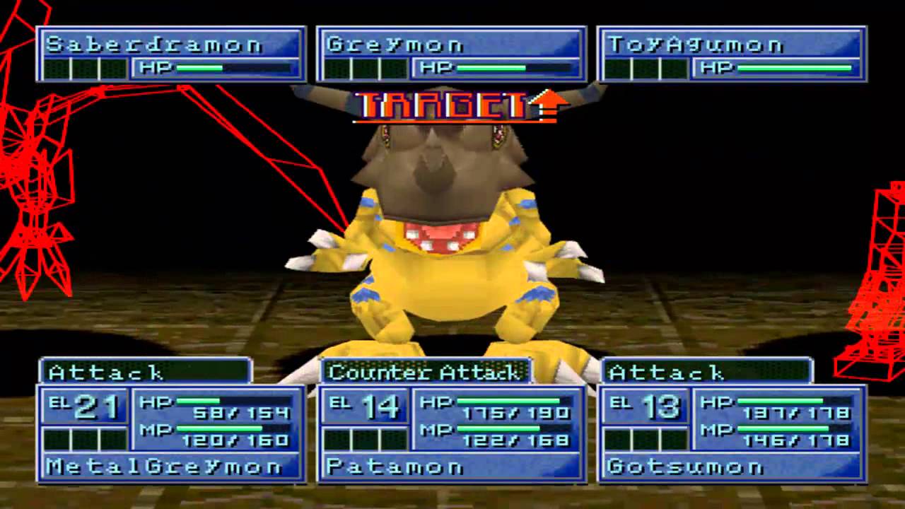Digimon World 2 Walkthrough - Part 6 - Modem Domain Greymon Boss & Vs ...