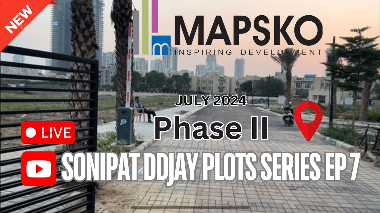 DDJAY Plots in Sonipat | Mapsko Aspr Greens Phase 2 | Sonipat Fresh Launch | Plots in Sonepat ...