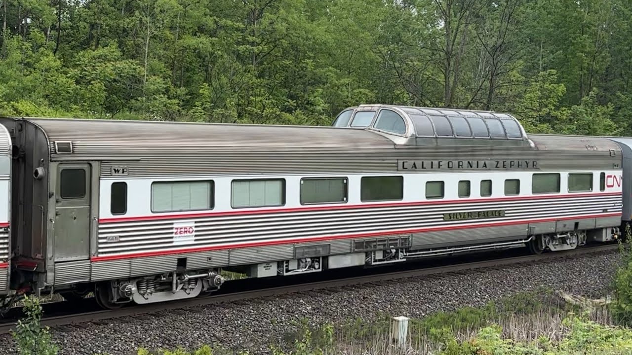 CN Train Z148 (Business Train) Scotch Block Mile 30 Halton Subdivision ...