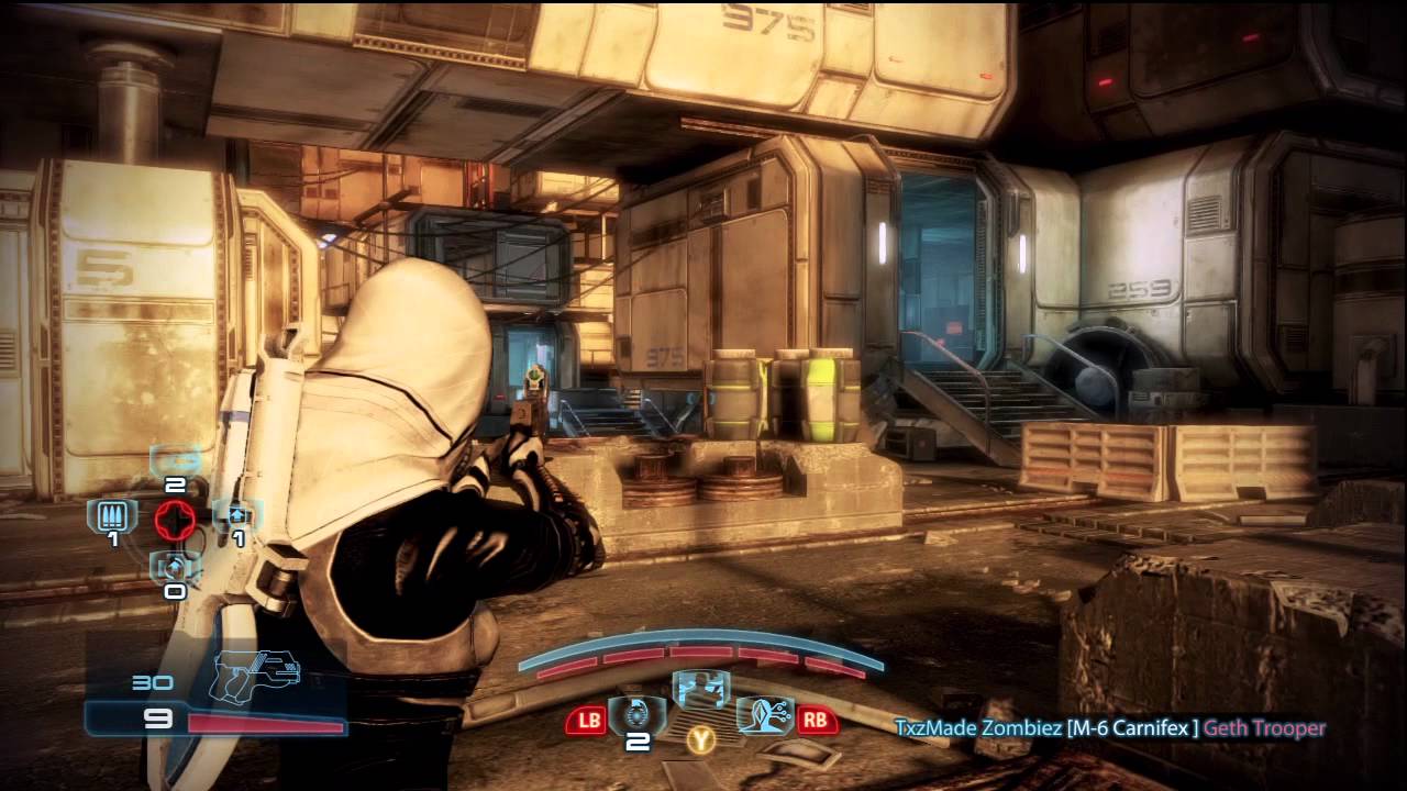 Mass Effect 3 Solo Multiplayer Quarian Infiltrator - YouTube