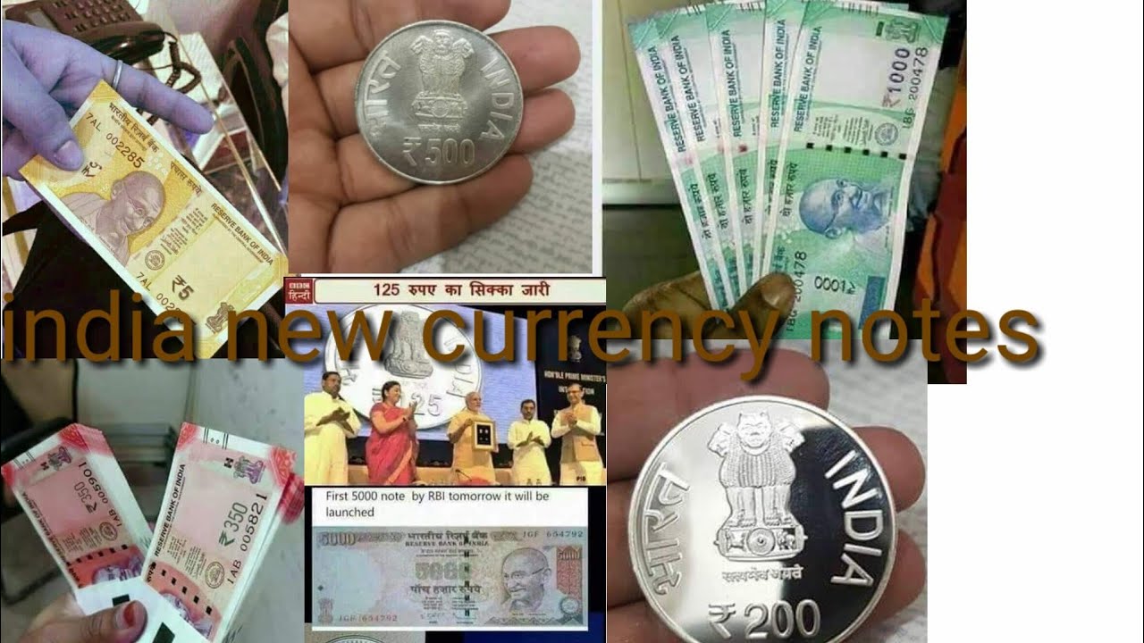 India new currency notes - YouTube