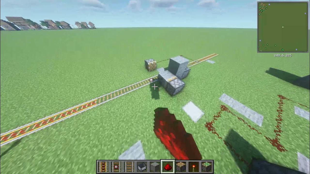 How to make a minecart "stop & go" automatically with no plug-in in ...