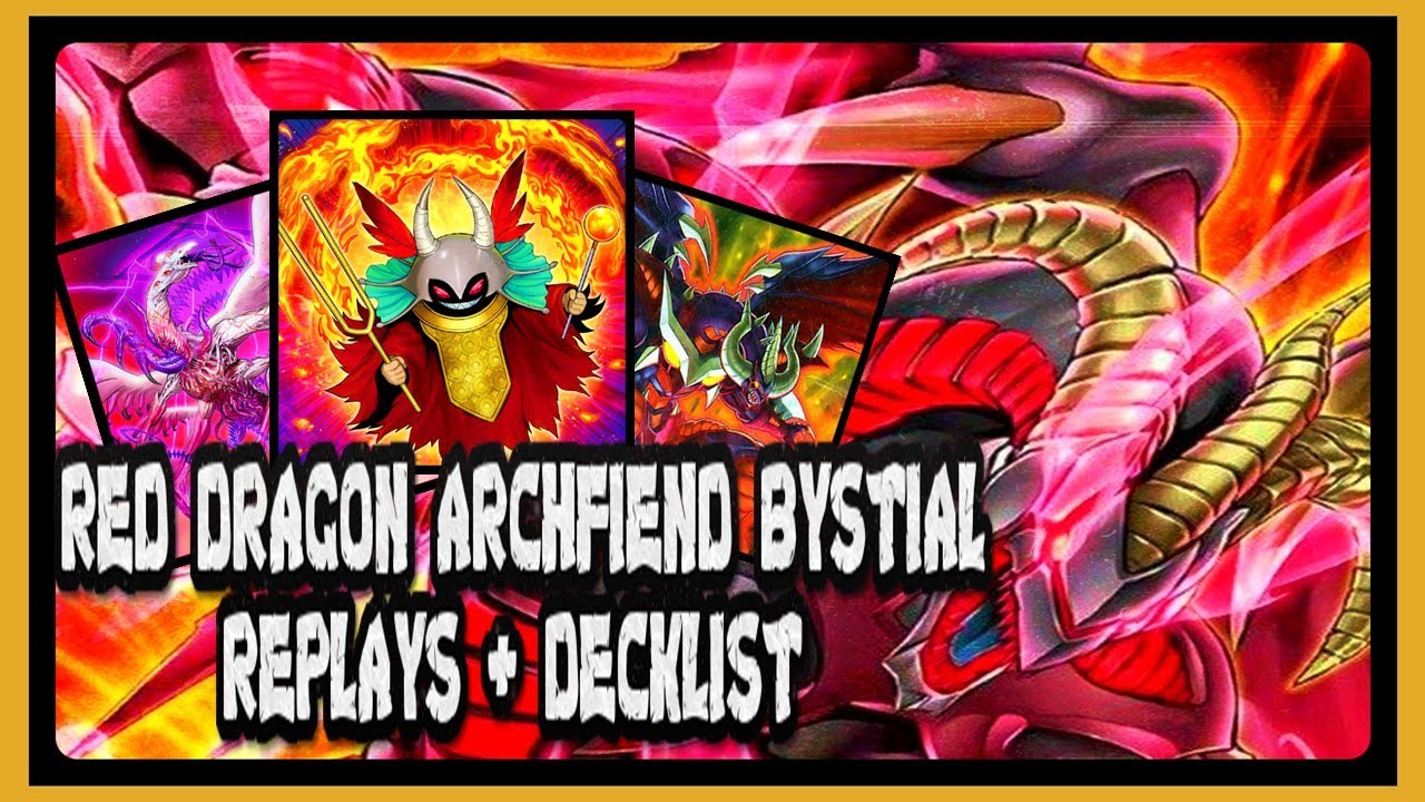 MASTER DUEL - RED DRAGON ARCHFIEND BYSTIAL - REPLAYS + DECKLIST - YouTube