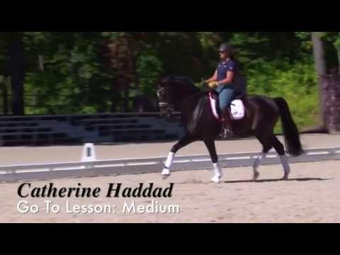Dressage With Catherine Haddad On Her Go-To Workout For Medium Level ...