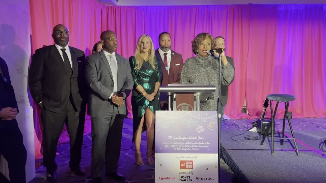 Mayor Broome announces nonstop flights from Baton Rouge to Washington D ...