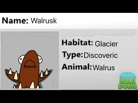 My Singing Monsters - Walrusk (Wild Dome) (Glacier) - YouTube