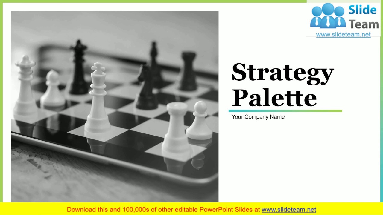 Strategy Palette PowerPoint Presentation Slides - YouTube
