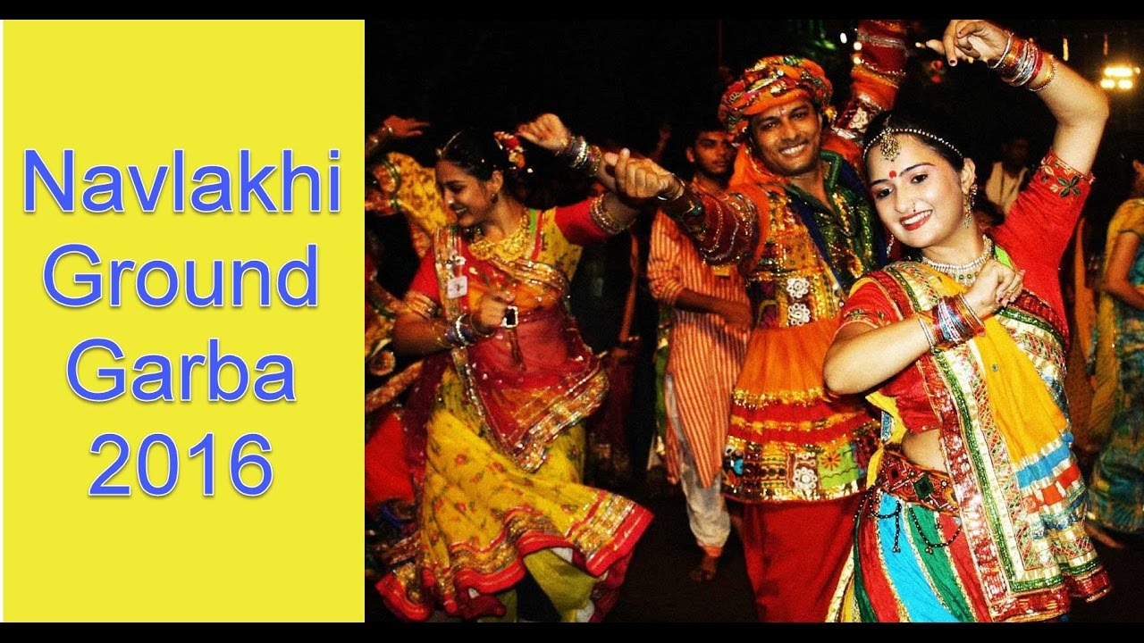 Latest Navlakhi ground garba in HD 2016 - YouTube