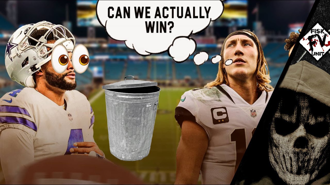 Cowboys are TRASH!!! Jaguars exposed these bums LMAO - YouTube