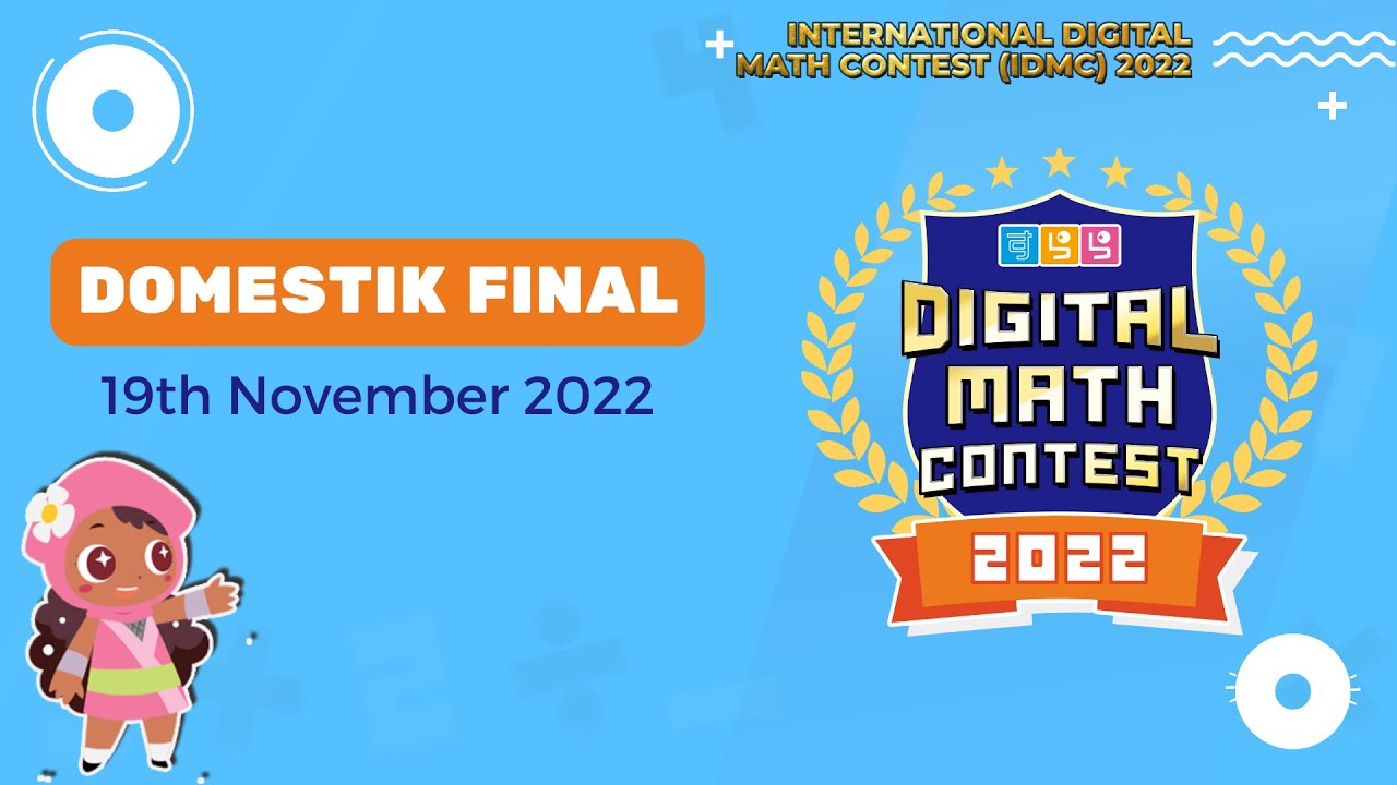 INTERNATIONAL DIGITAL MATH CONTEST 2022 - DOMESTIC FINAL - YouTube