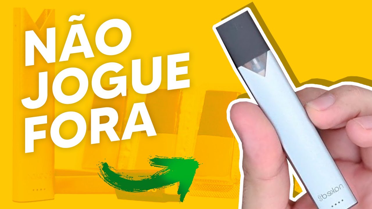 Reutilizar seu pod, como não jogar pod fora, economize dinheiro ...