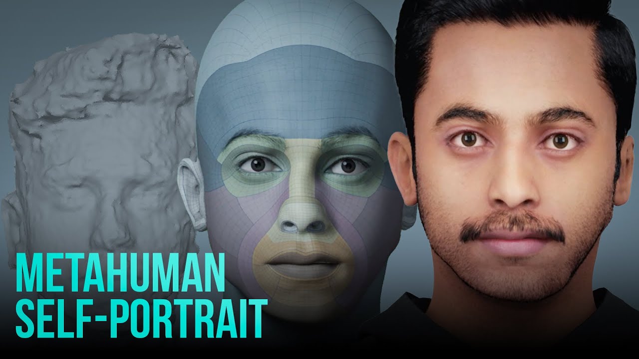 MetaHuman Self Portrait Time Lapse - YouTube