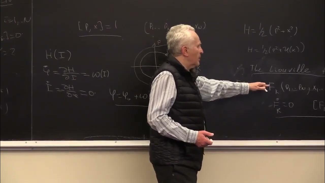 Lecture 8 - Polyakov's Lectures on Modern Classical Dynamics - YouTube