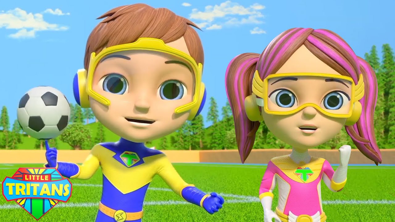 Chanson de Foot,Rimes Sportive et Comptines et pour Enfants - YouTube