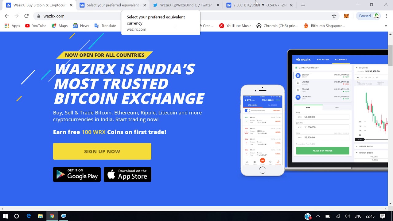 100 WRX Free instantly By Wazrix exchange | 100% genuine How to trade ...
